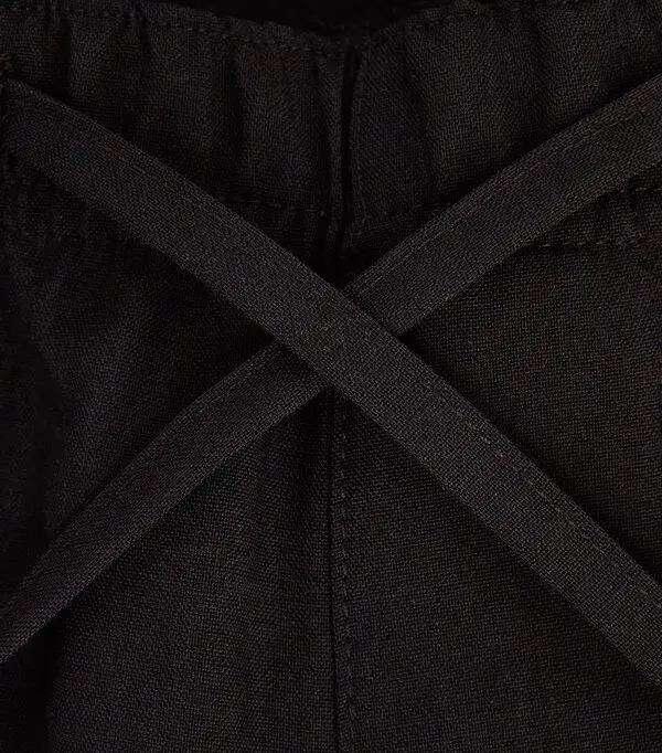 FRAME Wool-blend Pleated Trousers - Brown