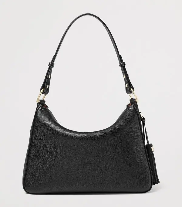 ASPINAL OF LONDON Grained Leather Ella Shoulder Bag
