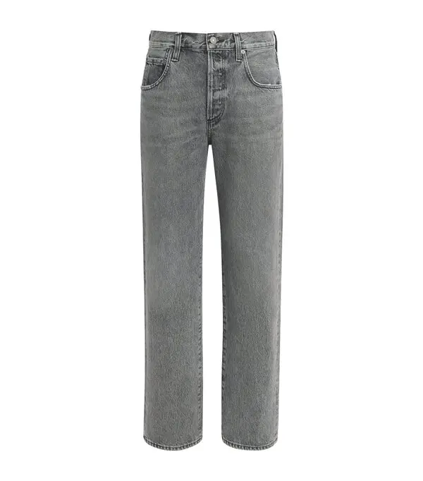 Citizens Of Humanity 90’s French High-rise Straight Jeans - Black