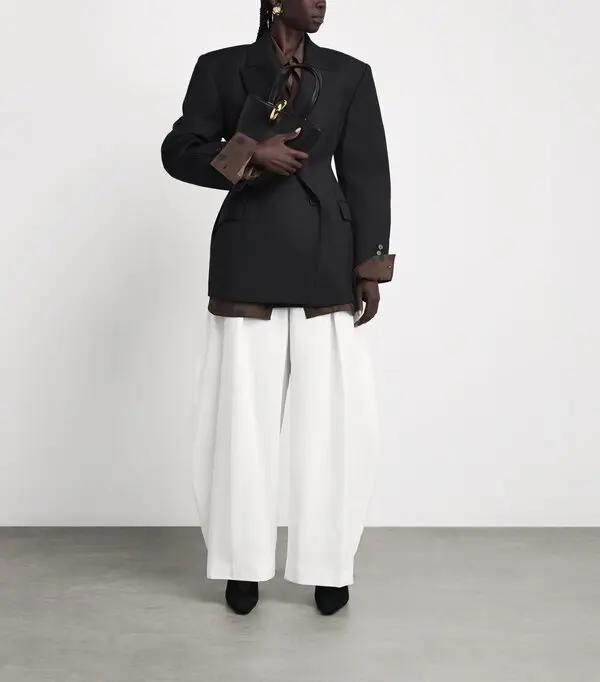 Jacquemus Barrel Ovalo Trousers