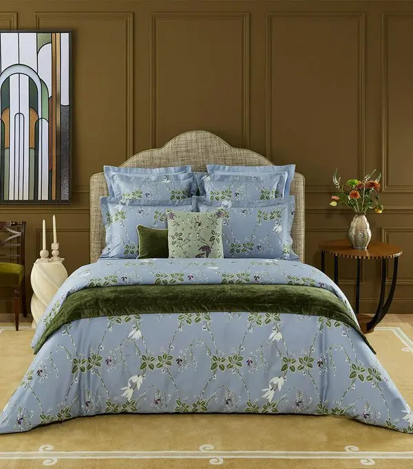 YVES DELORME Organic Cotton Rameau Duvet Cover