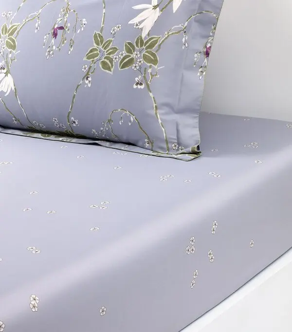 YVES DELORME Organic Cotton Rameau Super King Fitted Sheet