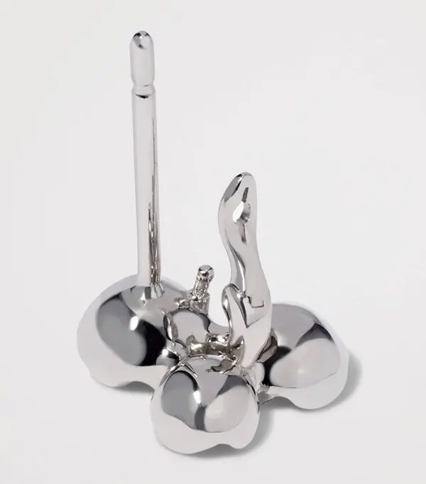 Annoushka White And Diamond Whoopsie Daisy Triple Stud Earrings