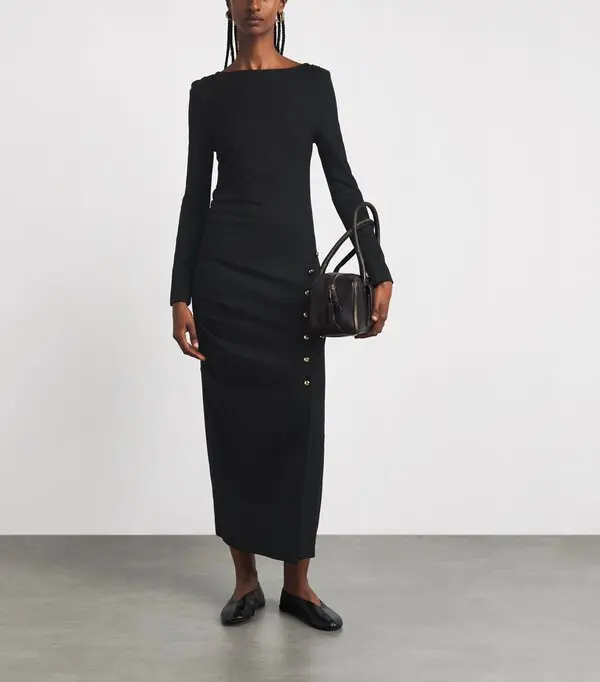 Claudie Pierlot Embellished Maxi Dress