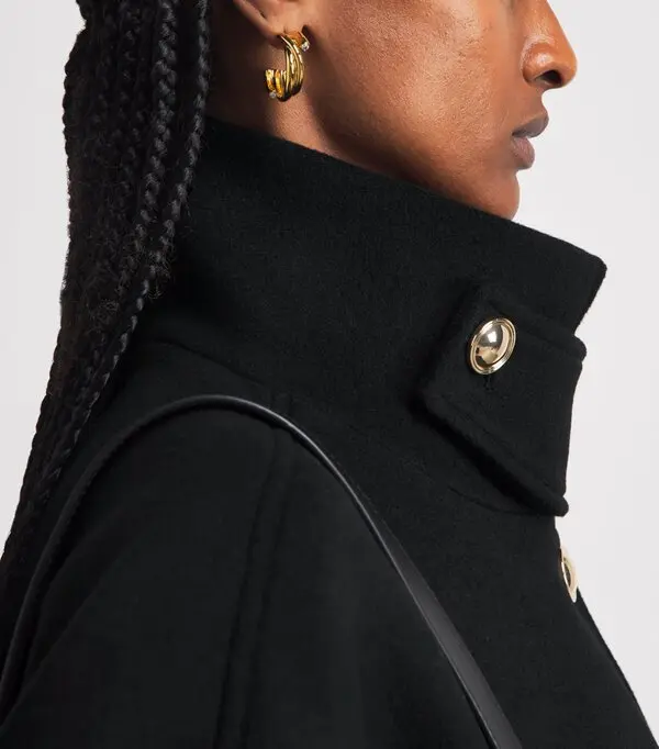 Claudie Pierlot Wool-blend Blouson Coat