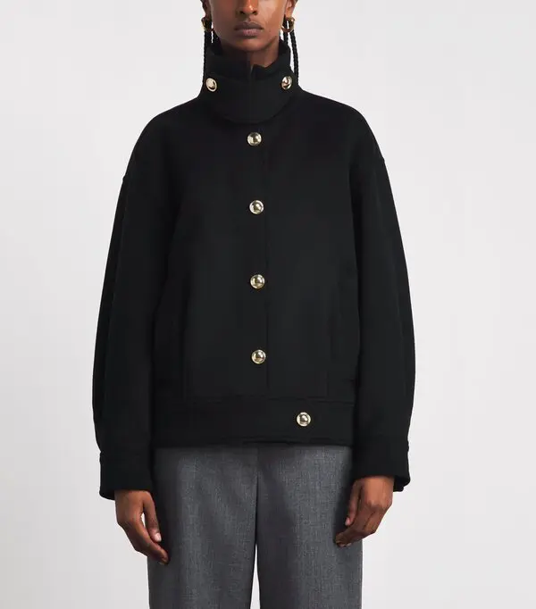 Claudie Pierlot Wool-blend Blouson Coat