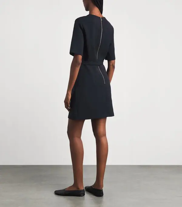 Sandro Belted Mini Dress
