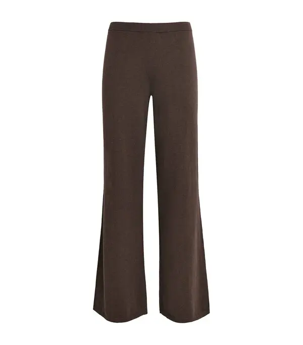 Eterne Cashmere-cotton Wide-leg Sweatpants