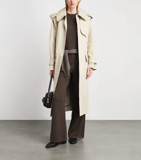 Eterne Cashmere-cotton Wide-leg Sweatpants