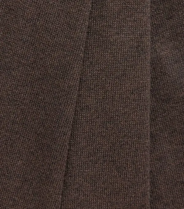 Eterne Cashmere-cotton Wide-leg Sweatpants