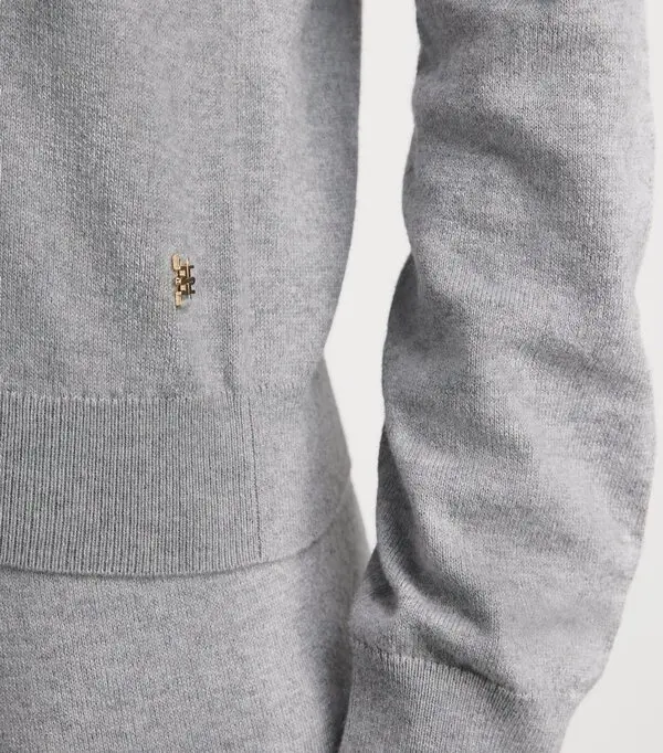 Eterne Cotton-cashmere Lennox Sweater - Grey