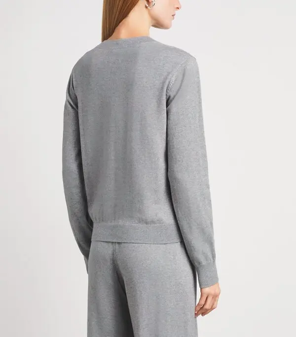 Eterne Cotton-cashmere Lennox Sweater - Grey