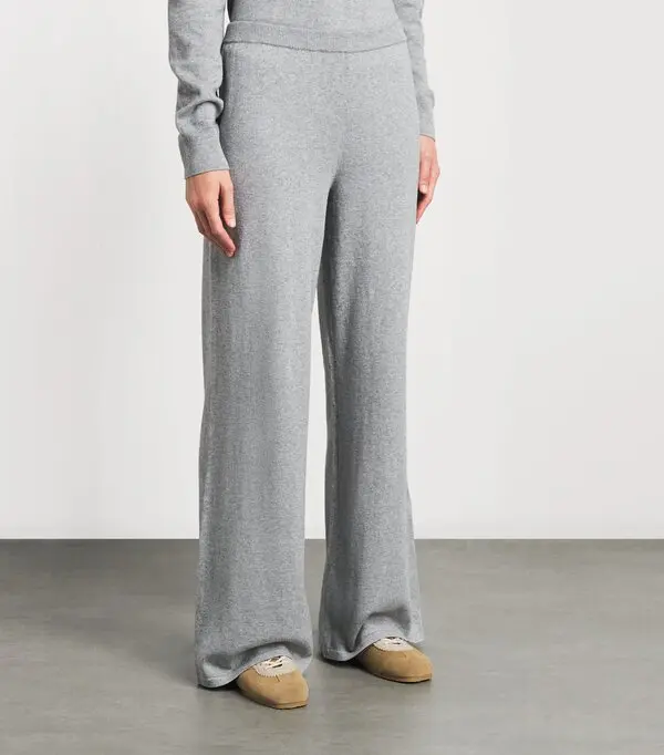 Eterne Cashmere-cotton Wide-leg Sweatpants