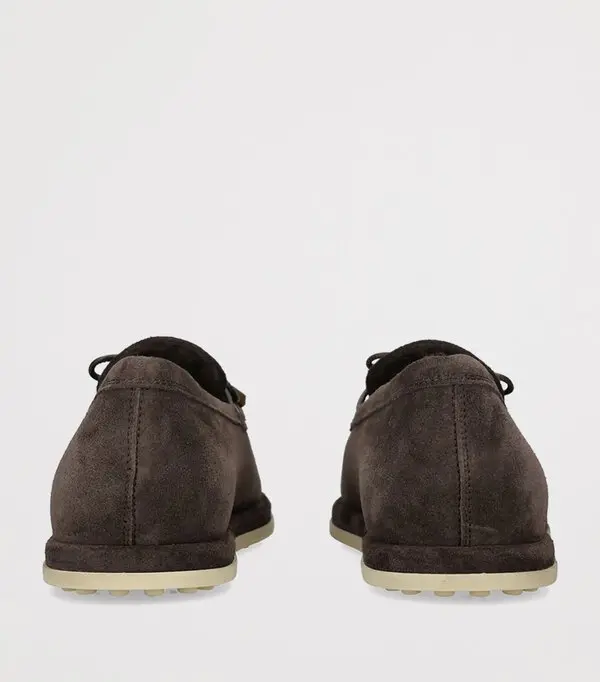 TOD'S Suede Gomma Slippers