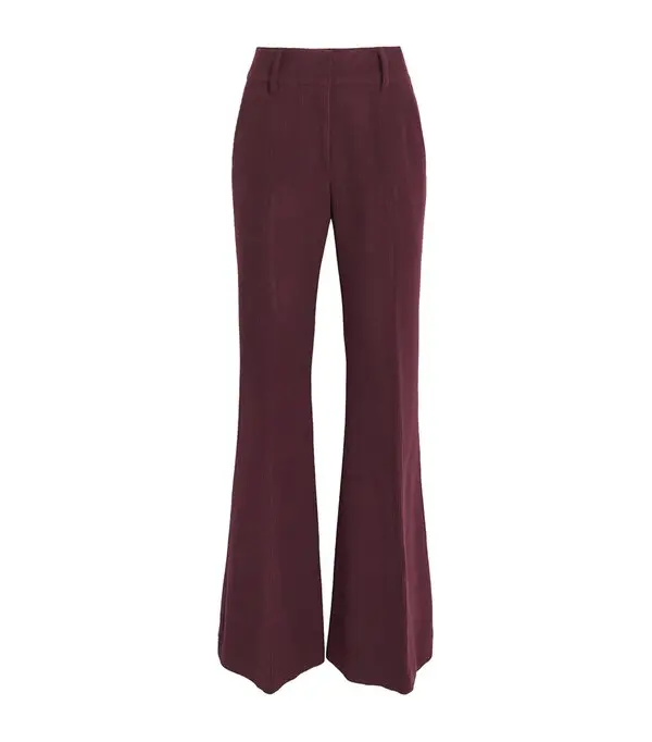 Gabriela Hearst Cashmere-wool Flared Rhein Trousers