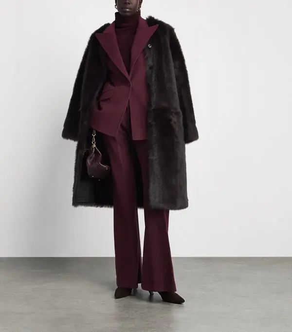 Gabriela Hearst Cashmere-wool Flared Rhein Trousers