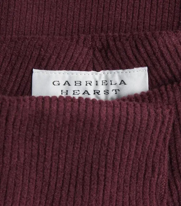 Gabriela Hearst Cashmere-wool Flared Rhein Trousers