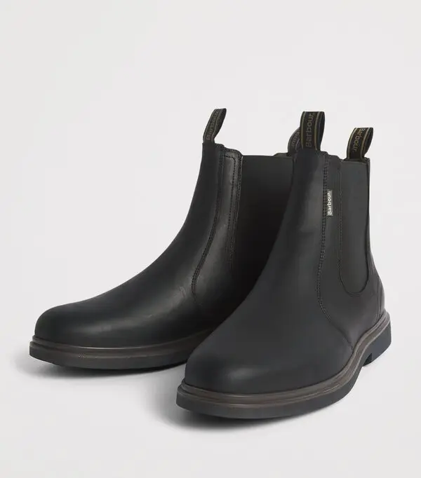 Barbour Leather Hale Chelsea Boots