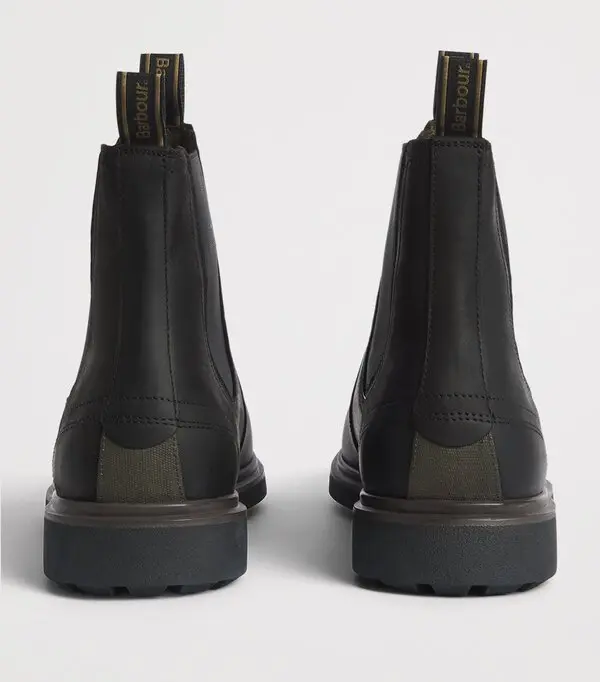 Barbour Leather Hale Chelsea Boots