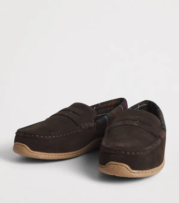 Barbour Suede Albert Slippers