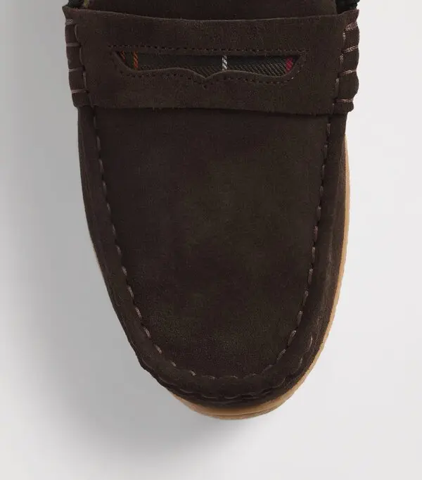 Barbour Suede Albert Slippers