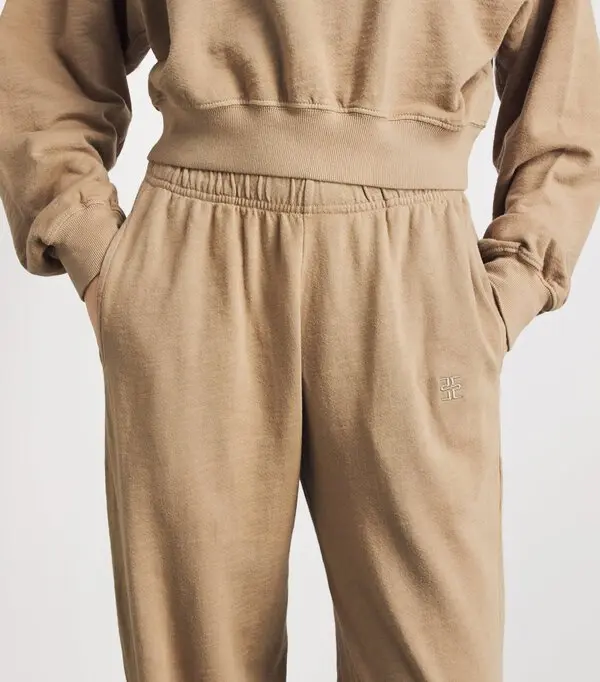 Eterne Cotton Boyfriend-pocket Sweatpants