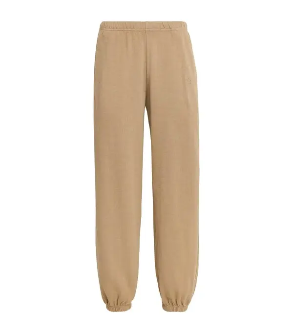 Eterne Cotton Boyfriend-pocket Sweatpants - Brown
