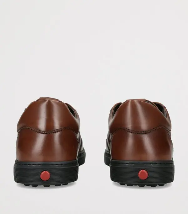 TOD'S Leather Elastic Cassetta Sneakers