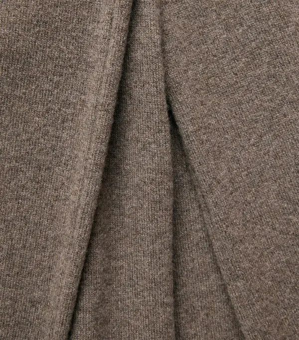 Johnstons Of Elgin Cashmere-blend Knitted Trousers