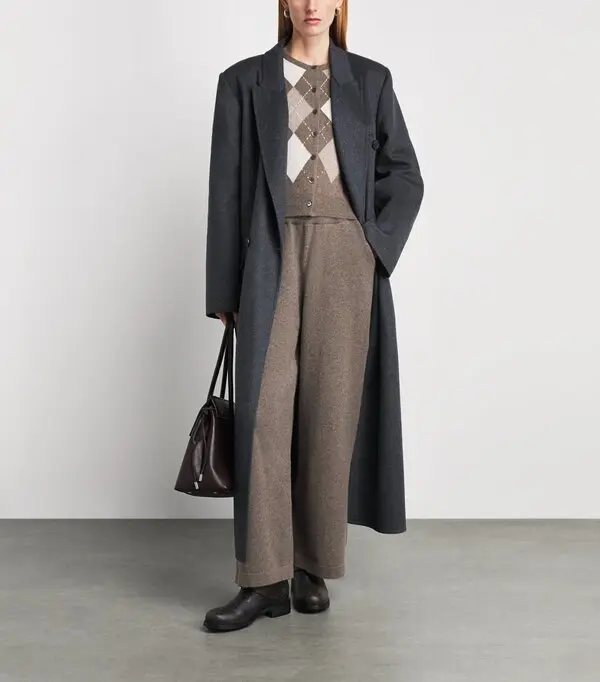 Johnstons Of Elgin Cashmere Argyle Cardigan
