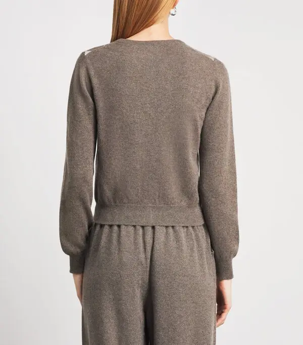 Johnstons Of Elgin Cashmere Argyle Cardigan