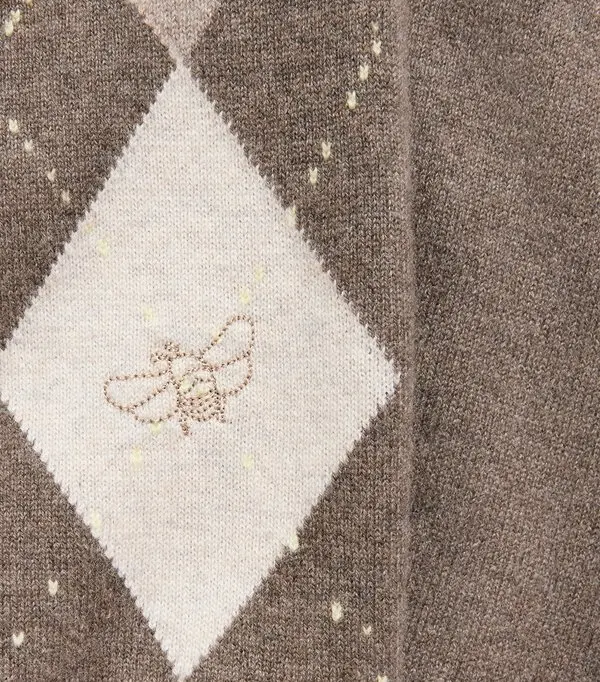 Johnstons Of Elgin Cashmere Argyle Cardigan