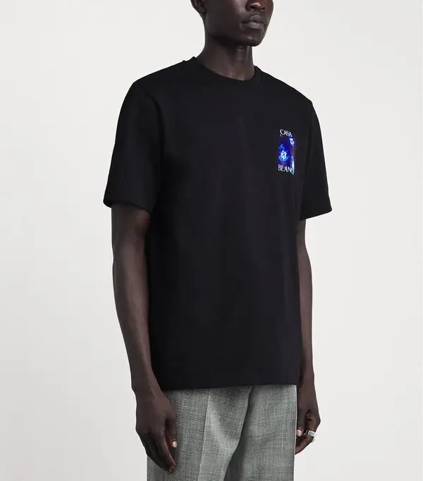 Casablanca Organic Cotton Meduse Sportive T-shirt