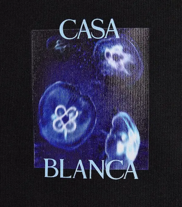 Casablanca Organic Cotton Meduse Sportive T-shirt