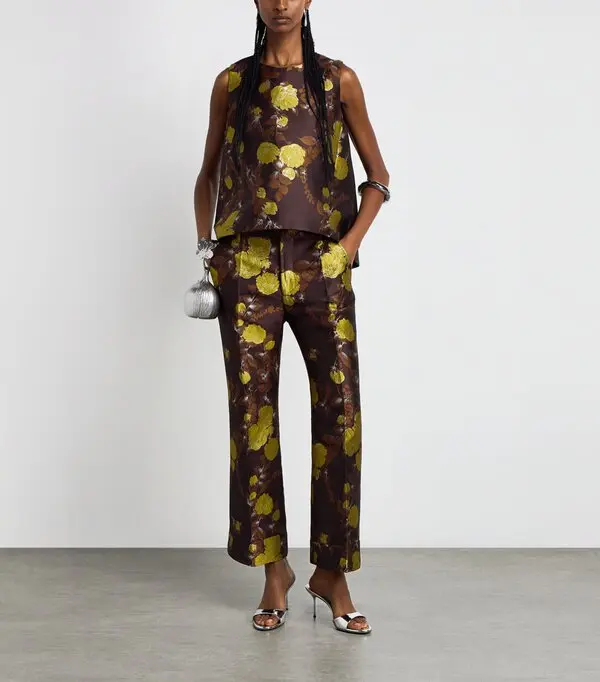 La DoubleJ Cropped Hendrix Trousers