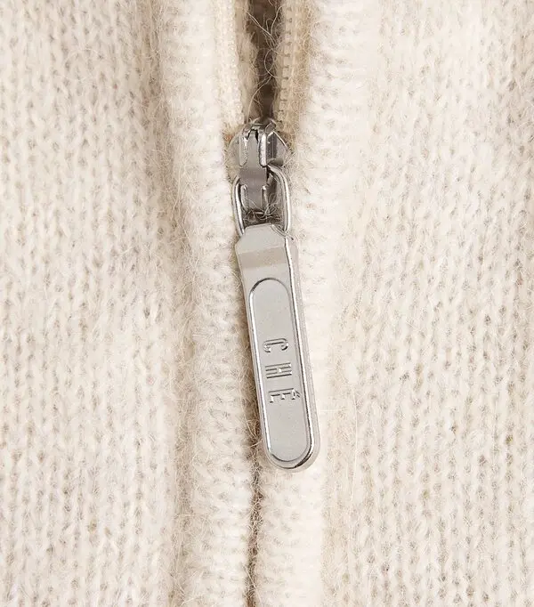 CHE Wool-blend Quarter-zip Sweater
