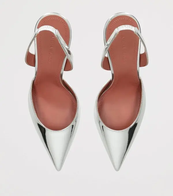 Amina Muaddi Holli Slingback Pumps 95