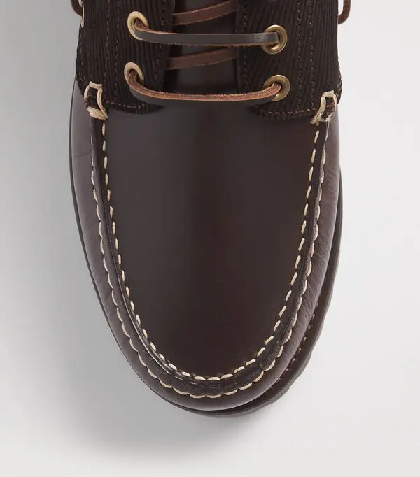 Barbour Leather Darras Boat Shoes