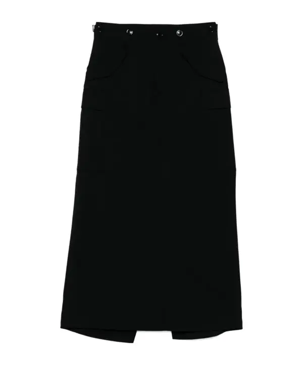 Junya Watanabe Cargo Midi Skirt - Black