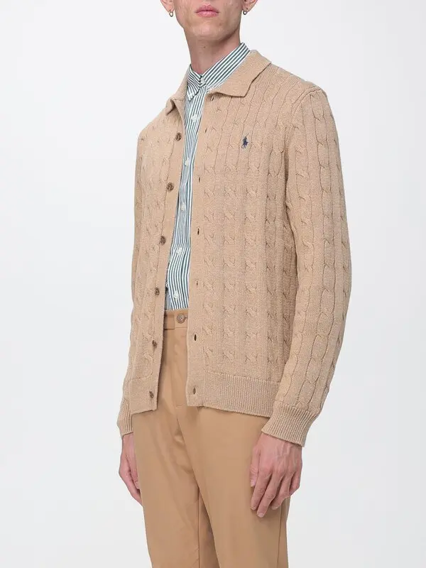 Polo Ralph Lauren Logo Embroidered Buttoned Cardigan