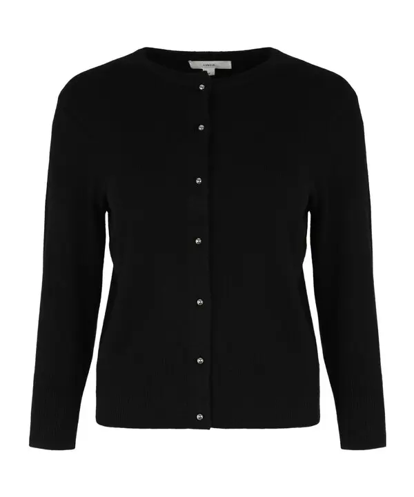 Vince Metal Button Cardigan Knitwear