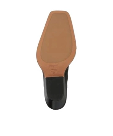 Sportmax Square-toe Leather Chelsea Boots - Brown