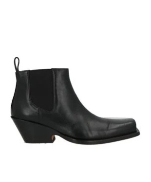 Sportmax Square-toe Leather Chelsea Boots
