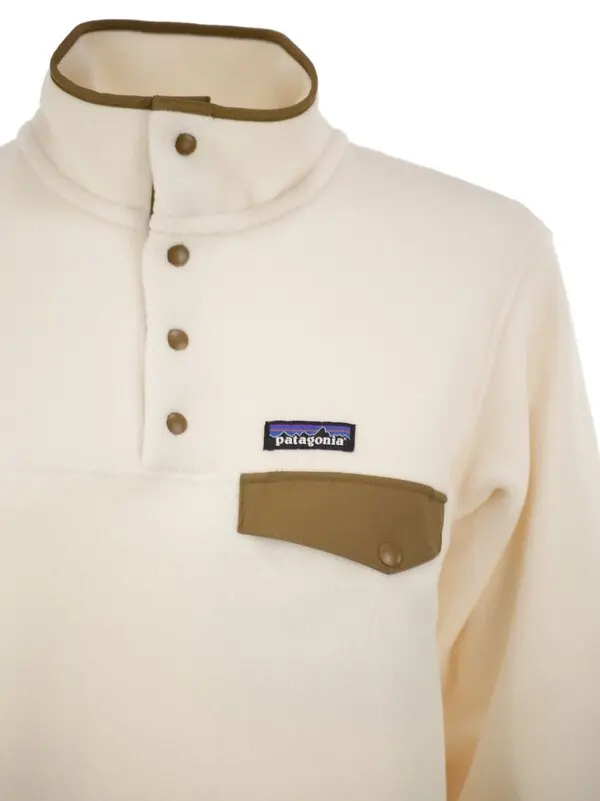 Patagonia Fleece Snap Button Pullover