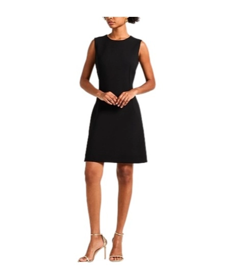 Dolce & Gabbana Sleeveless Crewneck Crepe Bodycon Dress