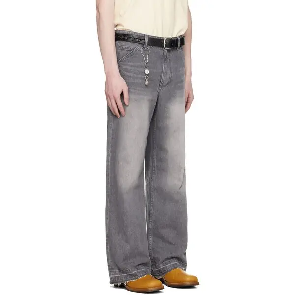 COOR Cut-off Semi-flare Jeans