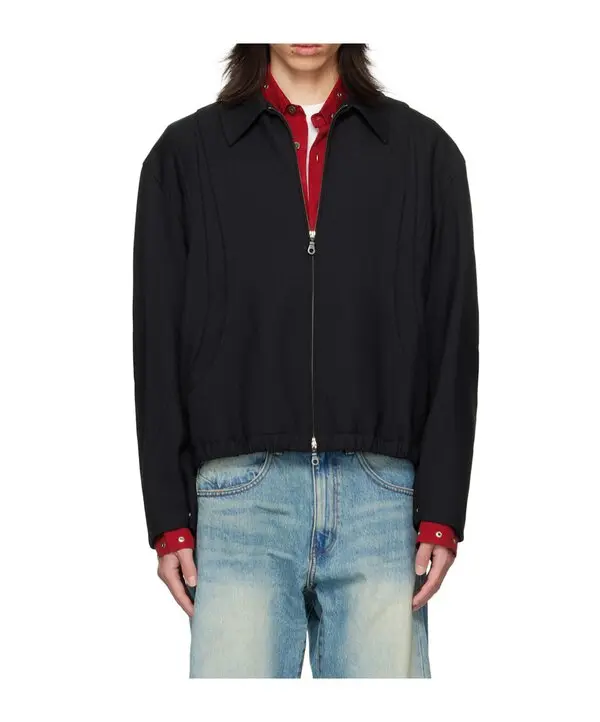 COOR Wool Cropped Jacket