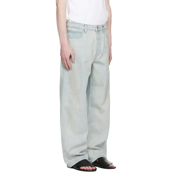 COOR Straight-leg Washed Jeans
