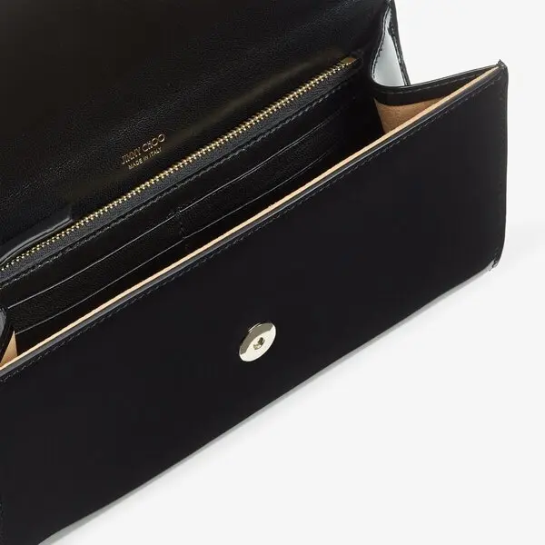 JIMMY CHOO Emmie Clutch - Black