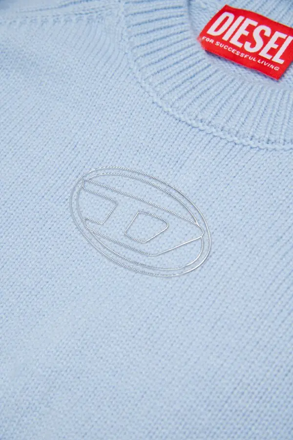 DIESEL® Oval D-embroidered Sweater